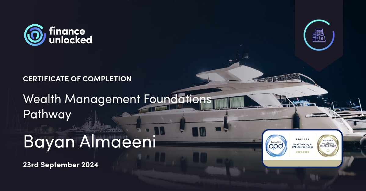 Learn about Wealth Management Foundations on Finance Unlocked