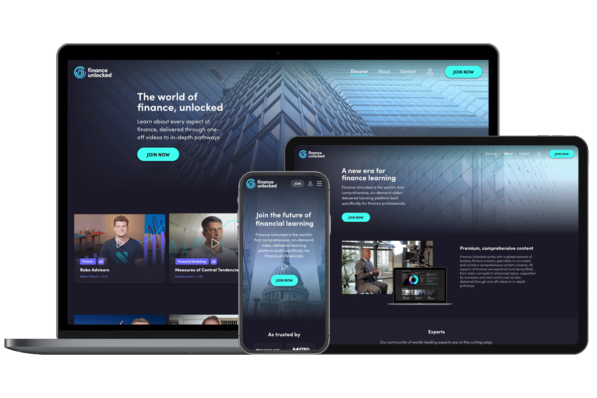 Finance Unlocked About A New Era For Finance Learning