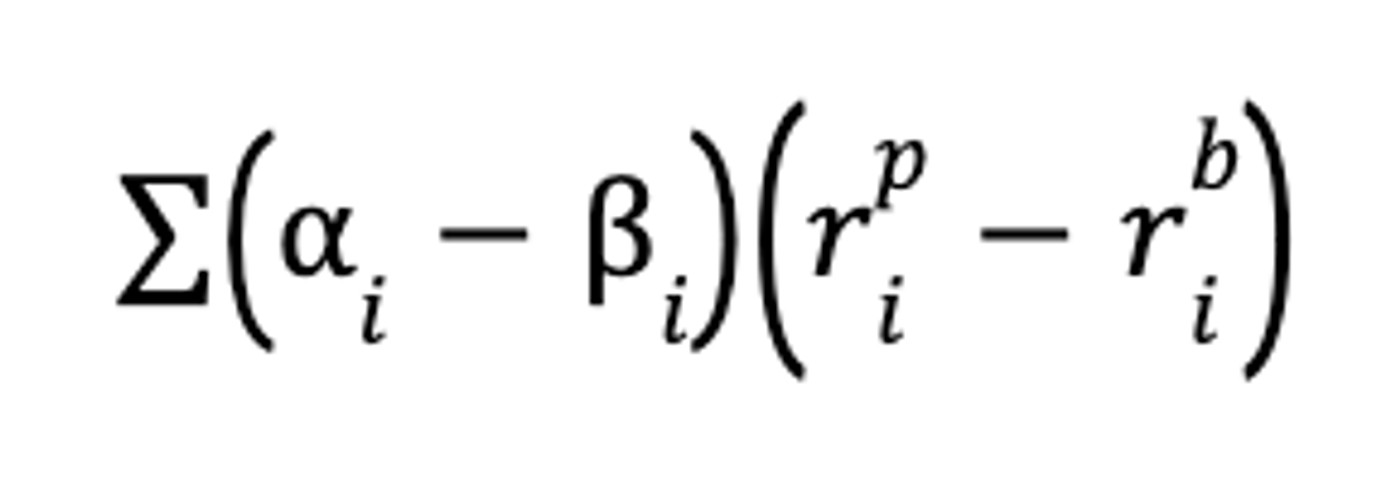 The Brinson (Equities) Attribution Model - Finance Unlocked