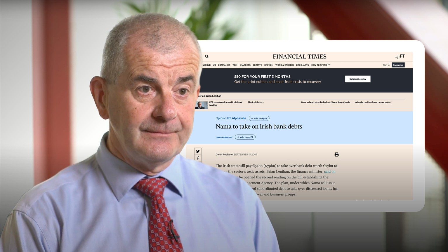 The Irish National Asset Management Agency (NAMA) - Finance Unlocked